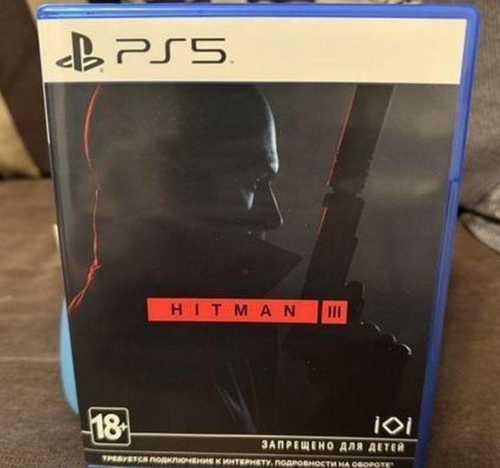 Hitman 3 ps5 диск