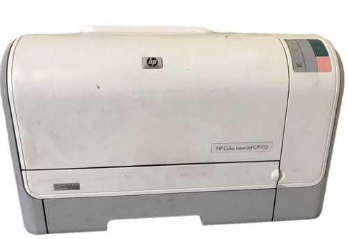 Цветной лазерный принтер HP LaserJet CP1215