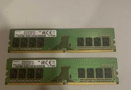 Оперативная память samsung DDR 4 8 gb