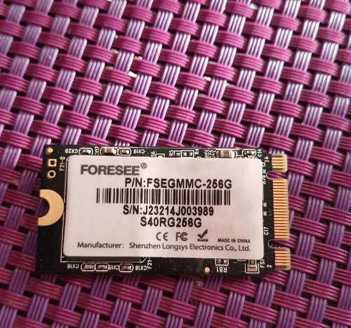 Ssd диск m2 SATA 256gb Foresee