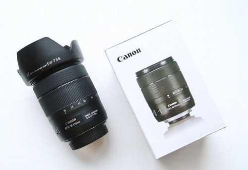 Объектив Canon EF-S 18-135 IS USM nano + бленда