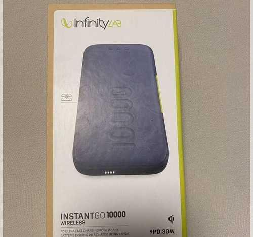 Повербанк infiniti lab instantgo 10000 wireless