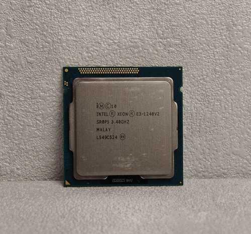Процессор Xeon e3-1240v2 (дефект L549C524)