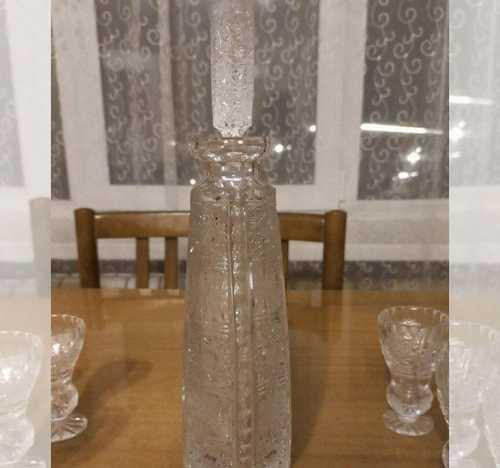 Сервиз коньячный Crystal Bohemia