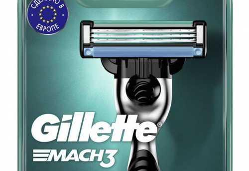 Сменные Кассеты Gillette Mach 3 Мужской Бритвы
