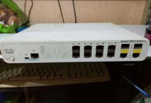 Коммутатор Cisco WS-C2960C-8TC-S V01