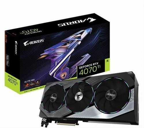 Видеокарта Gigabyte RTX4070Ti aorus elite 12GB GV