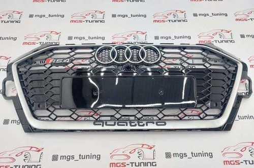 Решетка в стиле RS4 #2 для Audi A4 19+