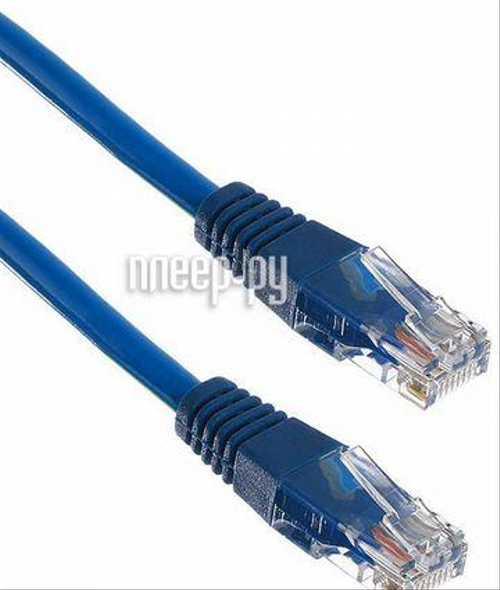 ExeGate UTP Cat.5e 0.5m Blue UTP-RJ45-RJ45-5e