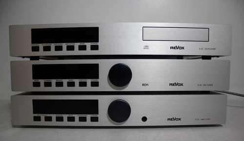 Revox S25+S26+S22 Усилитель+Тюнер+CD-Плеер