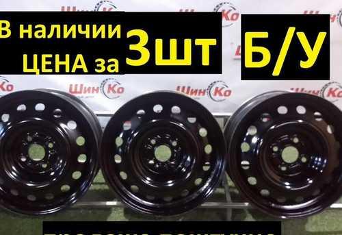 6195) Диск штамп R15 4х100/54,1/45 3шт