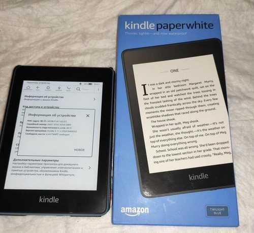 Электронная книга Amazon Kindle Paperwhite 2018