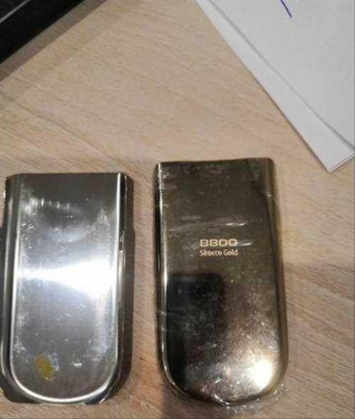 Крышка задняя Nokia 8800 Sirocco Gold