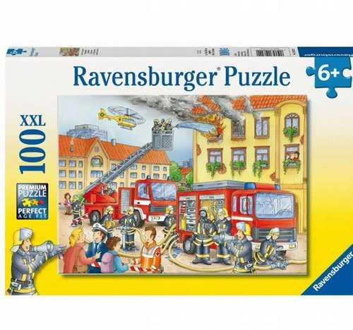 Ravensburger пазл 100 xxl на пожаре