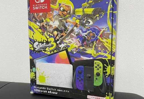 Nintendo Switch oled Splatoon 3 edition