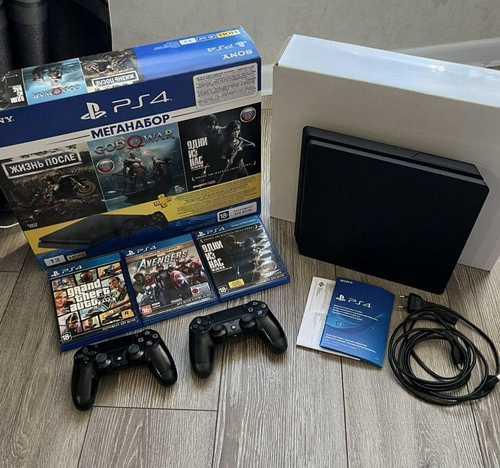 Sony playstation 4 slim 13 игр