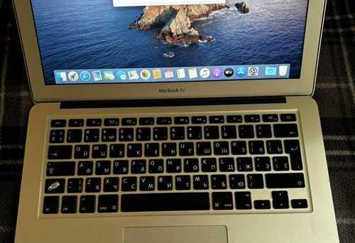 MacBook Air 13 (2012), 256 ГБ, Core i7, 2 ГГц, RAM 8 ГБ, Intel HD Graphics 4000