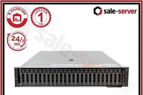 Сервер dell R740xd 24SFF 2x Gold 6142 512GB