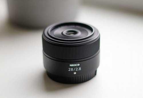 Объектив Nikon nikkor Z 28mm f/2.8
