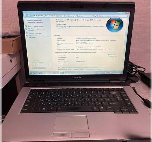 Ноутбук Toshiba L300d - 10b