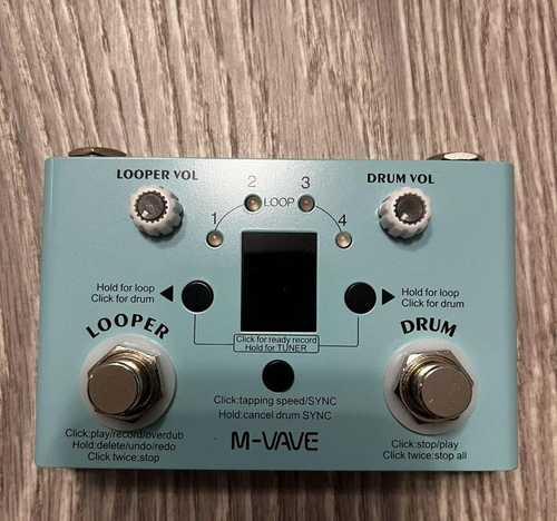 M-vave looper drum