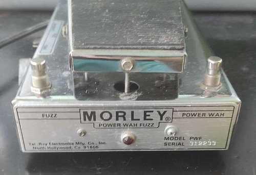 Morley power wah fuzz 70-ые винтаж