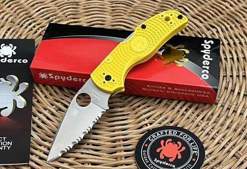 Нож Spyderco Native 5 Salt Serrated MagnaCut