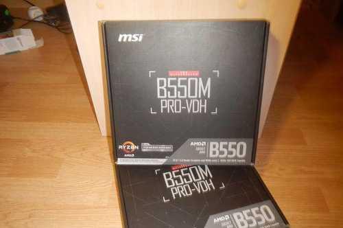 MSI B550M PRO-VDH, SocketAM4, AMD B550, mATX