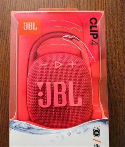 Беспроводная акустика JBL Clip 4 Red