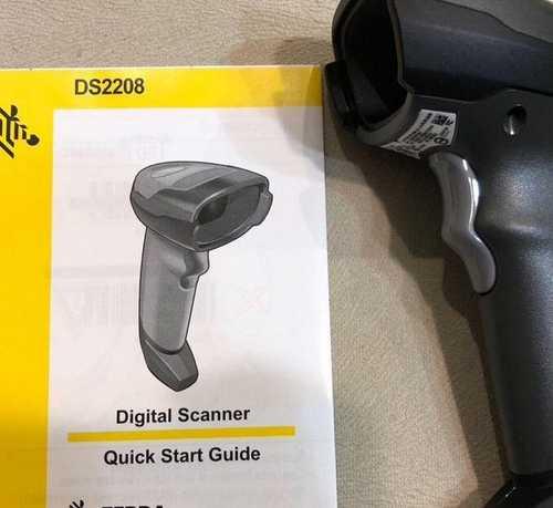 Сканер zebra ds2208