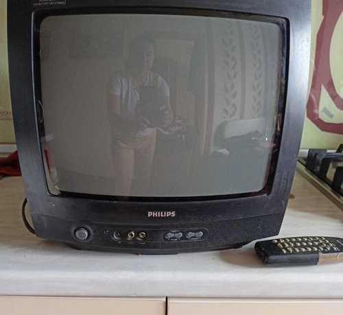 Телевизор Philips 14 дюймов кинескоп