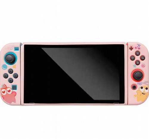 Силиконовый чехол Silicone Case (687) (Switch oled)