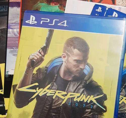 Диски на ps4 cyberpunk 2077