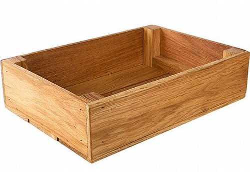 Ящик для подачи прямоугольный с бортом PPwood