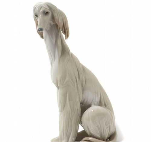 Фарфоровая фигура "Афганская борзая". Lladro