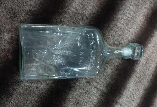 Бутылка стеклянная 3 л магарыч