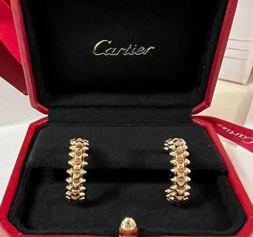 Серьги Cartier новые оригинал