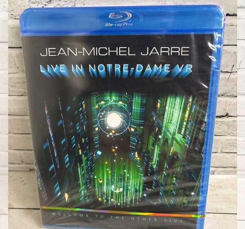 Blu-ray JM Jarre live Notre-dame диск