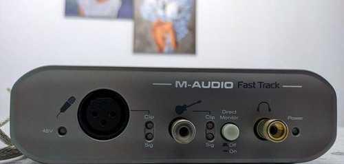 Внешняя звуковая карта M-Audio Fast Track