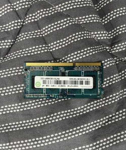 Оперативная память ramaxel ddr3 2gb