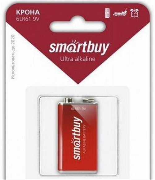 Батарейка Крона 6LR61 Smartbuy