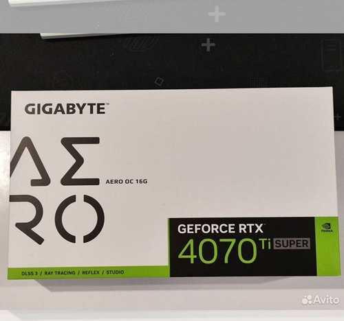 Новая RTX4070 Ti Super Aero OC 16GB Гарантия 3года