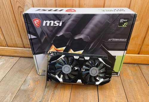 Игровая видеокарта MSI GeForce GTX 1050 Ti 4GT OC