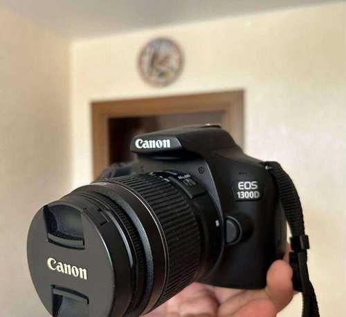 Зеркальный фотоаппарат canon1300D