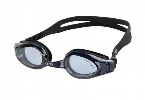 Очки для плавания взрослые cliff G3000, чёрные