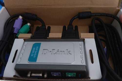 Kvm switch d-link PS/2