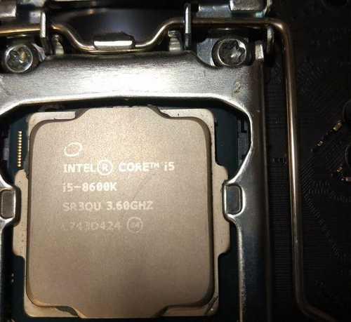 Intel Core i5 8600k+MSI Z370 krait gaming