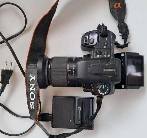 Зеркальный фотоаппарат sony dslr a350