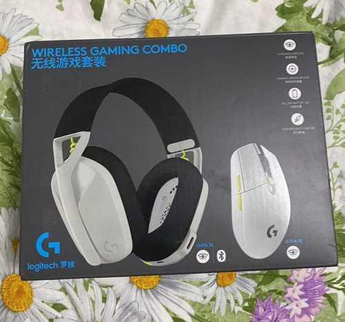 Logitech g g435 наушники +мышка 304