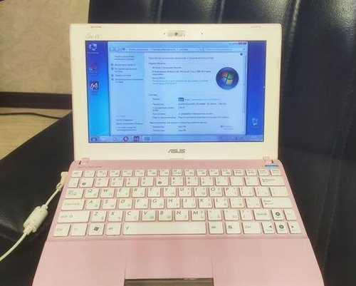 Нетбук 10.1" Asus EEE PC 1025C розовый